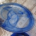 Cobalt Blue Glass Plates Blue Swirl Serving Platter Plates Blue Home ...
