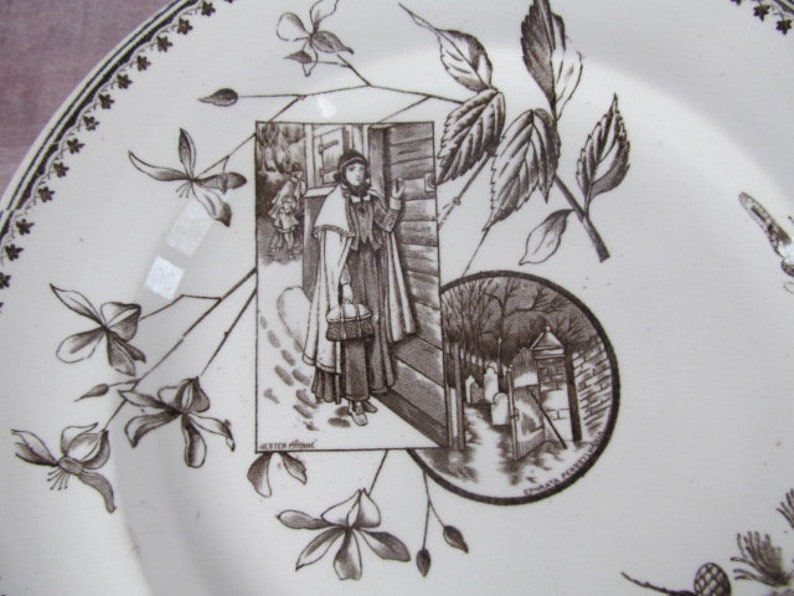 Rare 1800s Victorian Aesthetic Movement Era Plates for Walls - Etsy