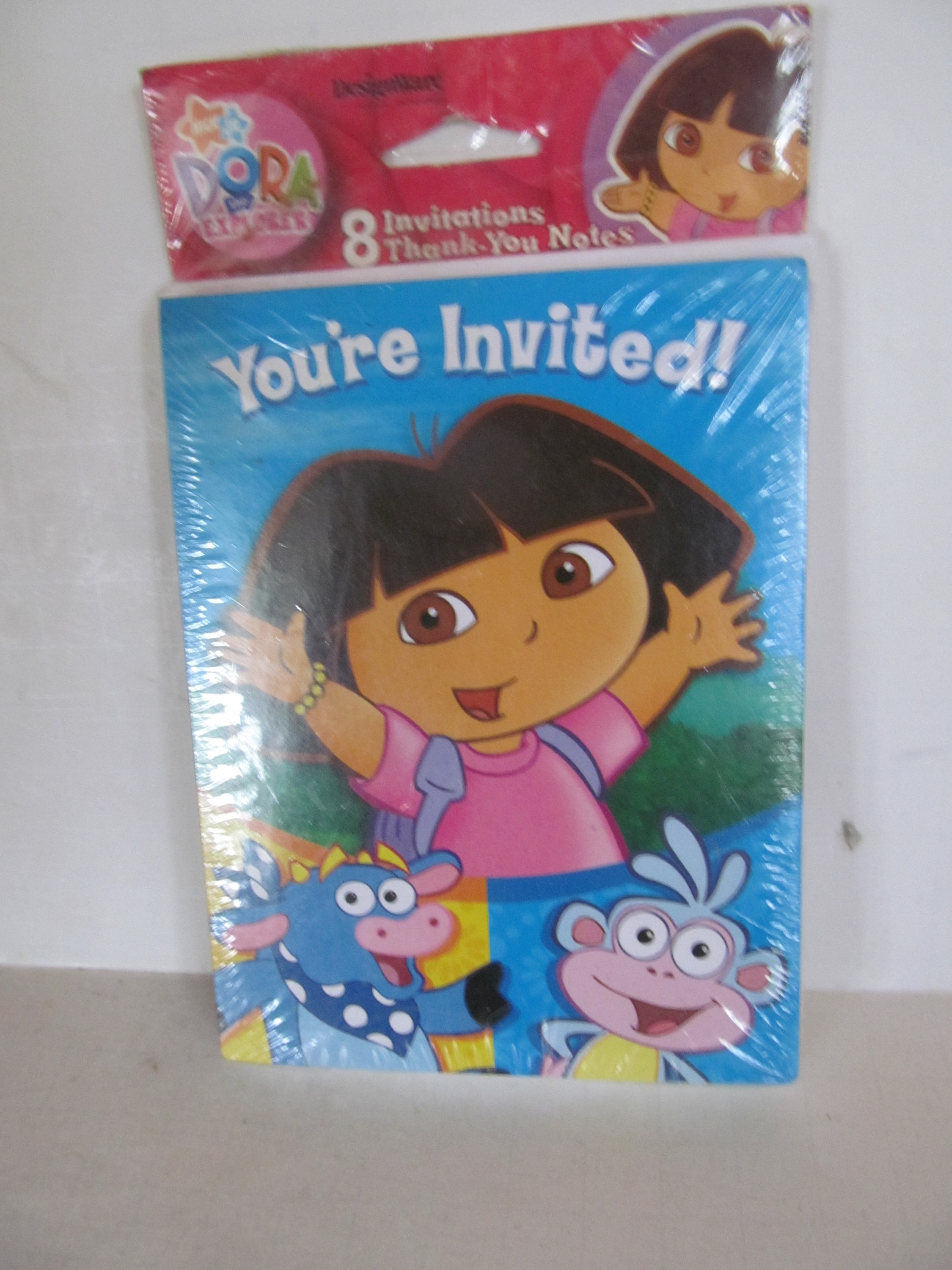 Dora Birthday Party Invitations