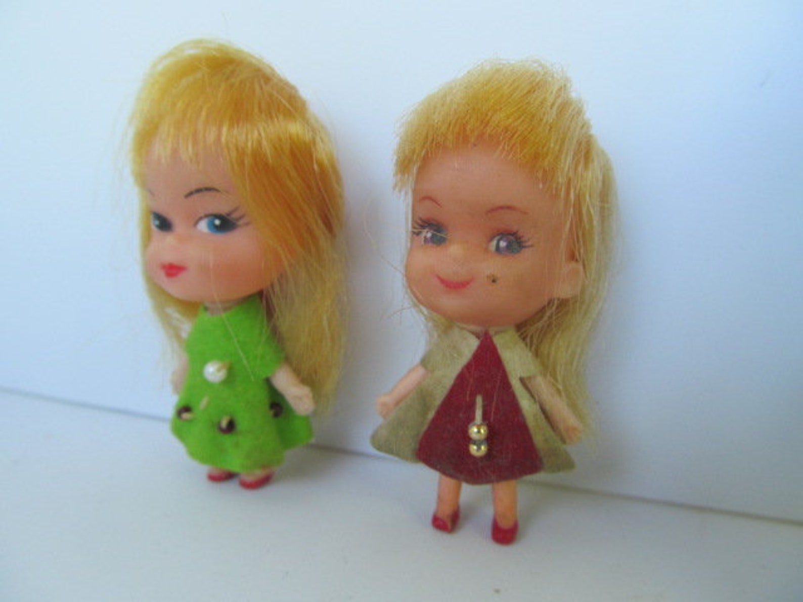 Liddle Kiddles Kologne Dolls 1960s Dolls With Blue Eye Dolls - Etsy