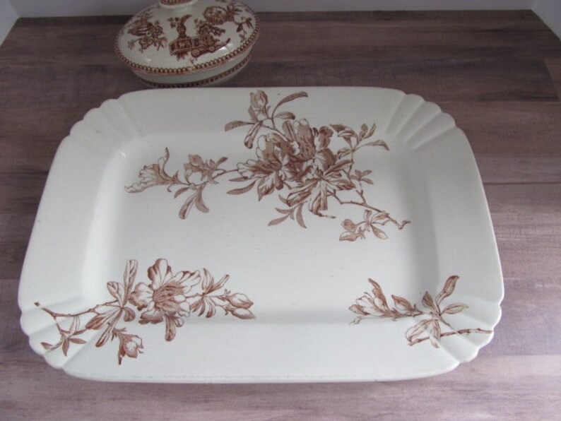 Extra Large Meat Platter Turkey Platter LARGE Platter Brown ...