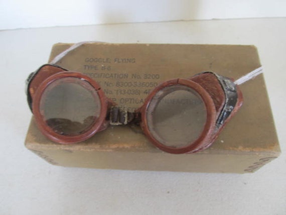 US Air Force Flying Goggles Military US Army Army Mem… - Gem