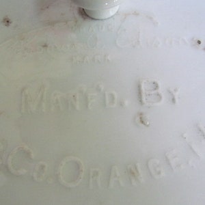 Thomas Edison Battery Glass B S C O Thomas A Edison Barrel Shaped Glass ...