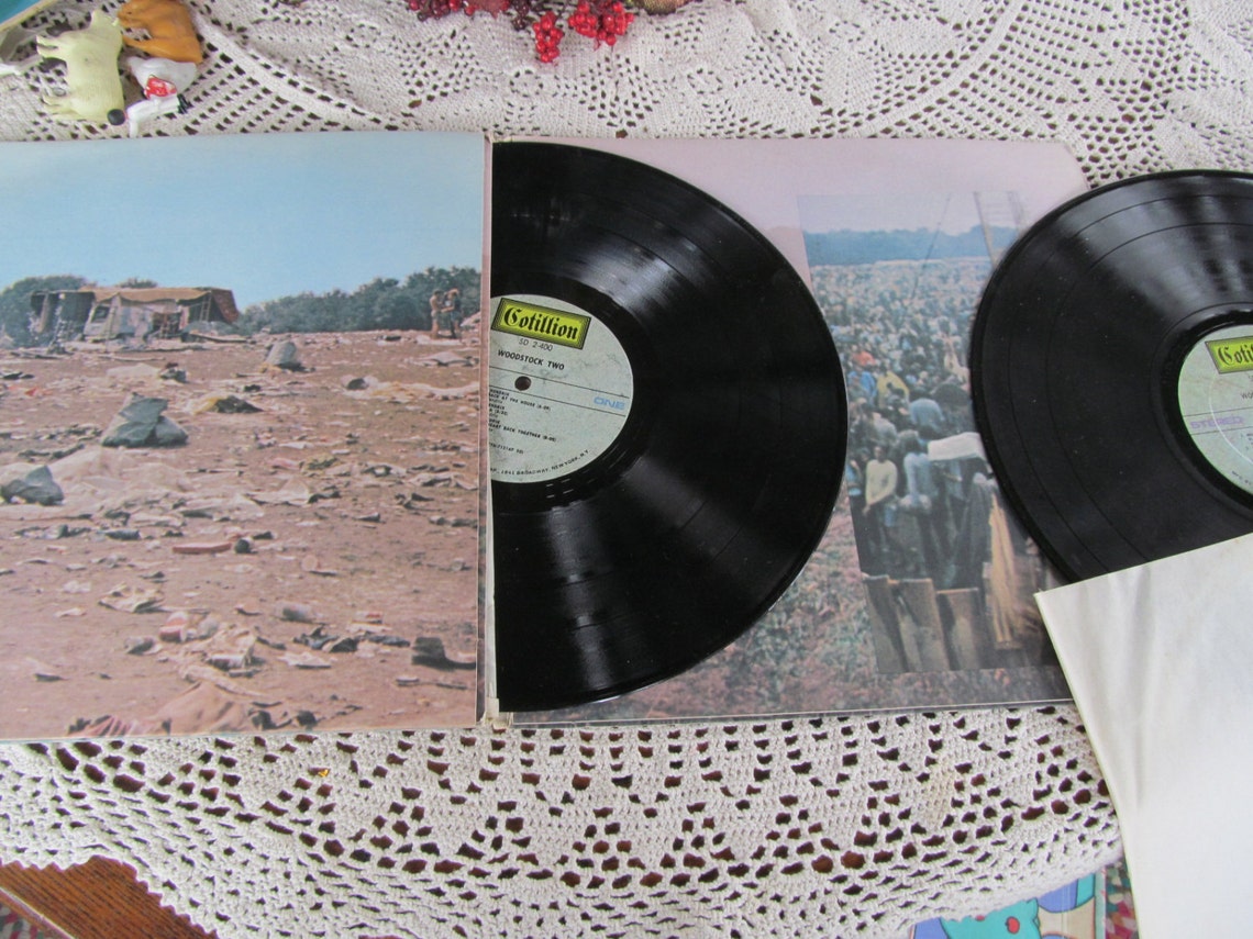 Original WOODSTOCK TWO 2 Record Double Album Festival Music Festival ...