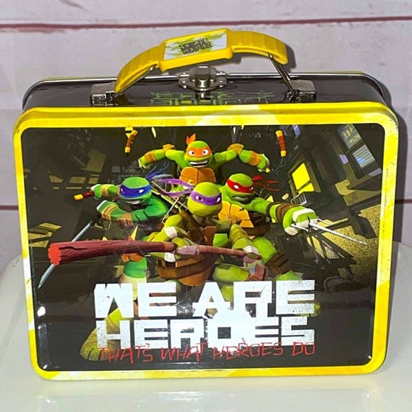 Tin Lunch Box - Etsy