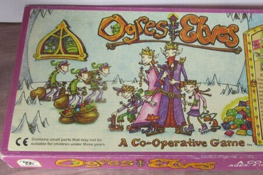 Ogres Elves Board Game Childrens Board Games 90s Dolls Toys Puzzles ...