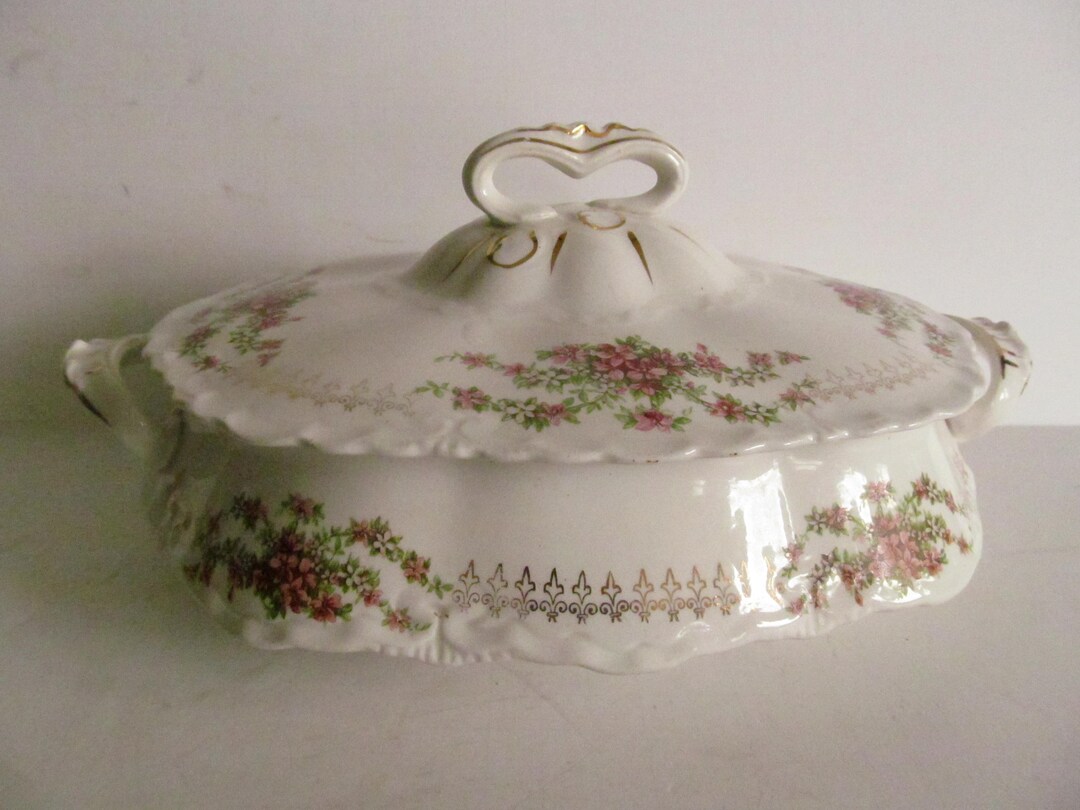 Victorian Antique Tureen Fine Dining Covered Serving Bowl - Etsy