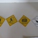Snake Signs Caution Snake Crossing Sign Small 4x4 Car Window - Etsy
