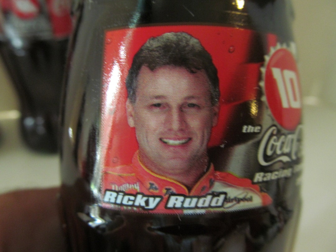 Ricky Rudd Nascar #10 Collectible Coca Cola Bottle, Nascar Gift Ideas ...
