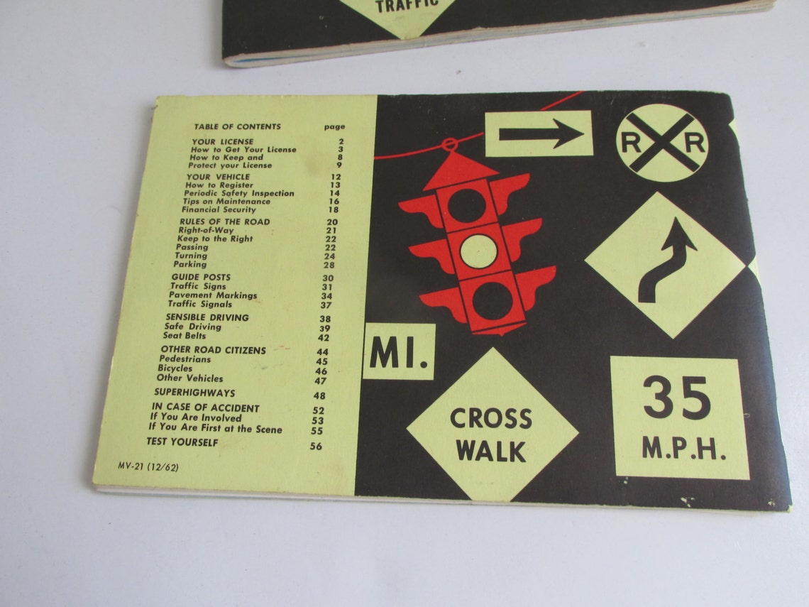 How to Drive a Car Drivers Education Manual PLUS Application - Etsy