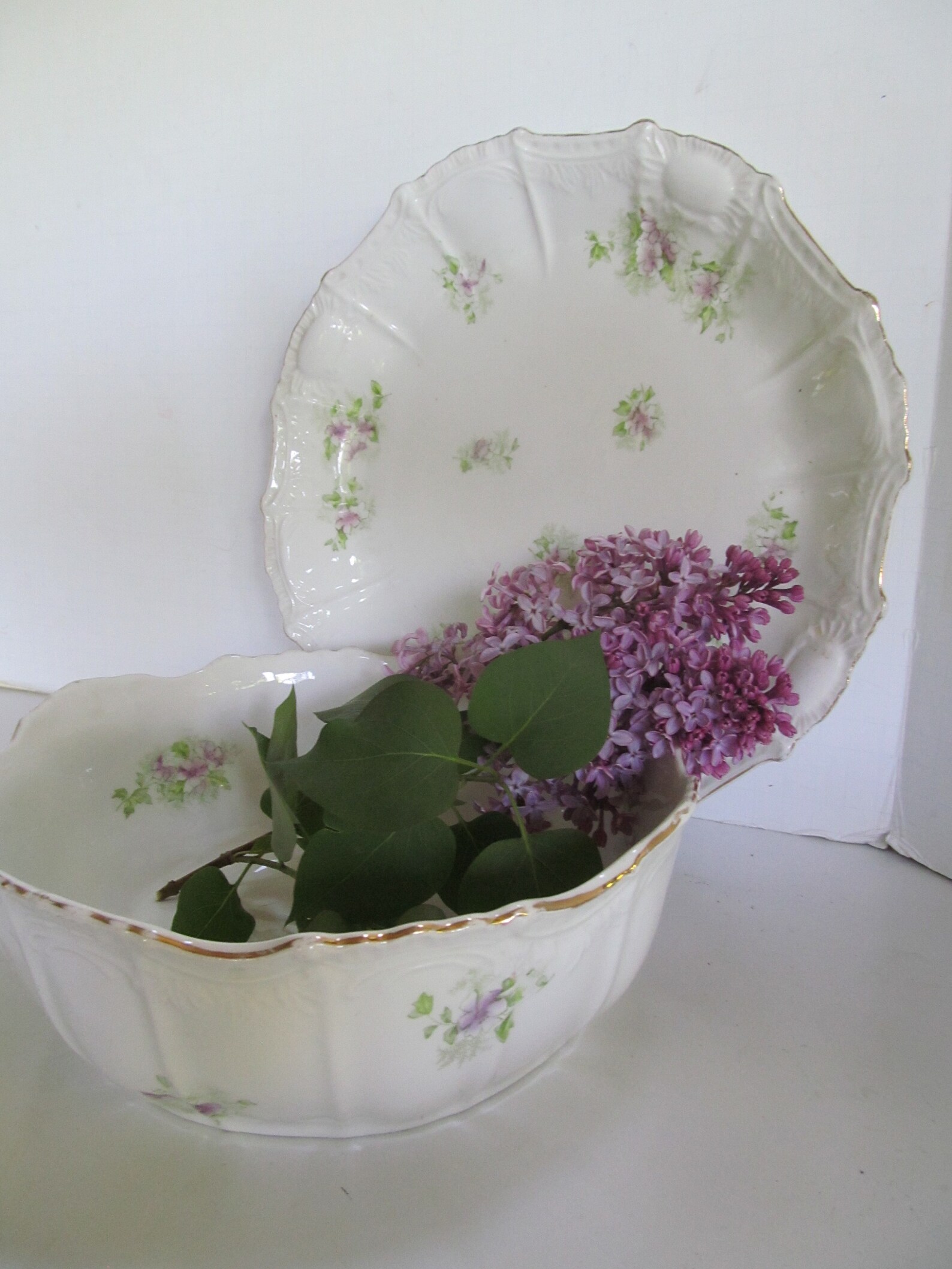Wedding Serving Set Platter and Bowl Warwick China Porcelain | Etsy