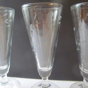 Pilsner Glass Princess House Crystal Heritage Pattern Glass 442 ...