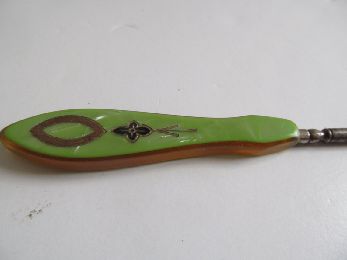 A Beauty Victorian Boot Hooks Edwardian Corset Hooks Lucite & - Etsy