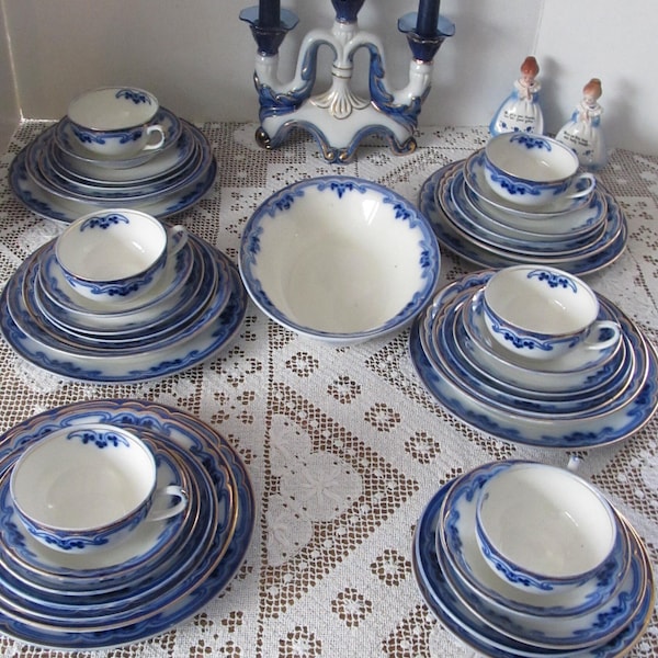 Antique China Dinnerware Sets - Etsy
