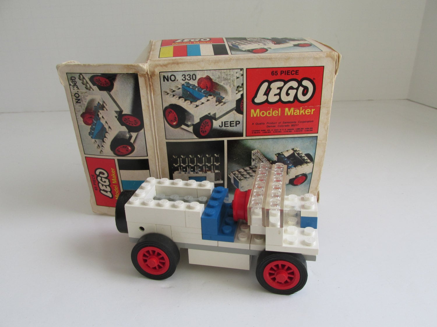 Rare 1968 Lego Jeep Lego Model Maker 330 210 Lego Jeep Toy - Etsy Canada