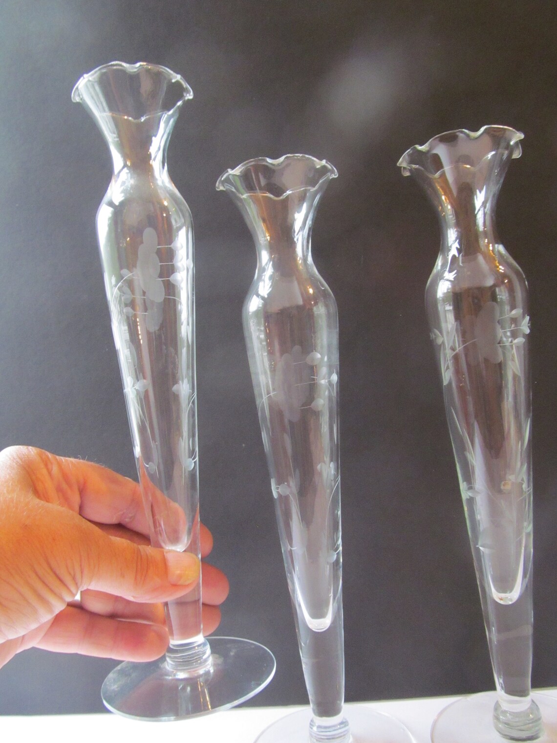 Princess House Crystal Heritage Pattern Vase Princess Heritage - Etsy