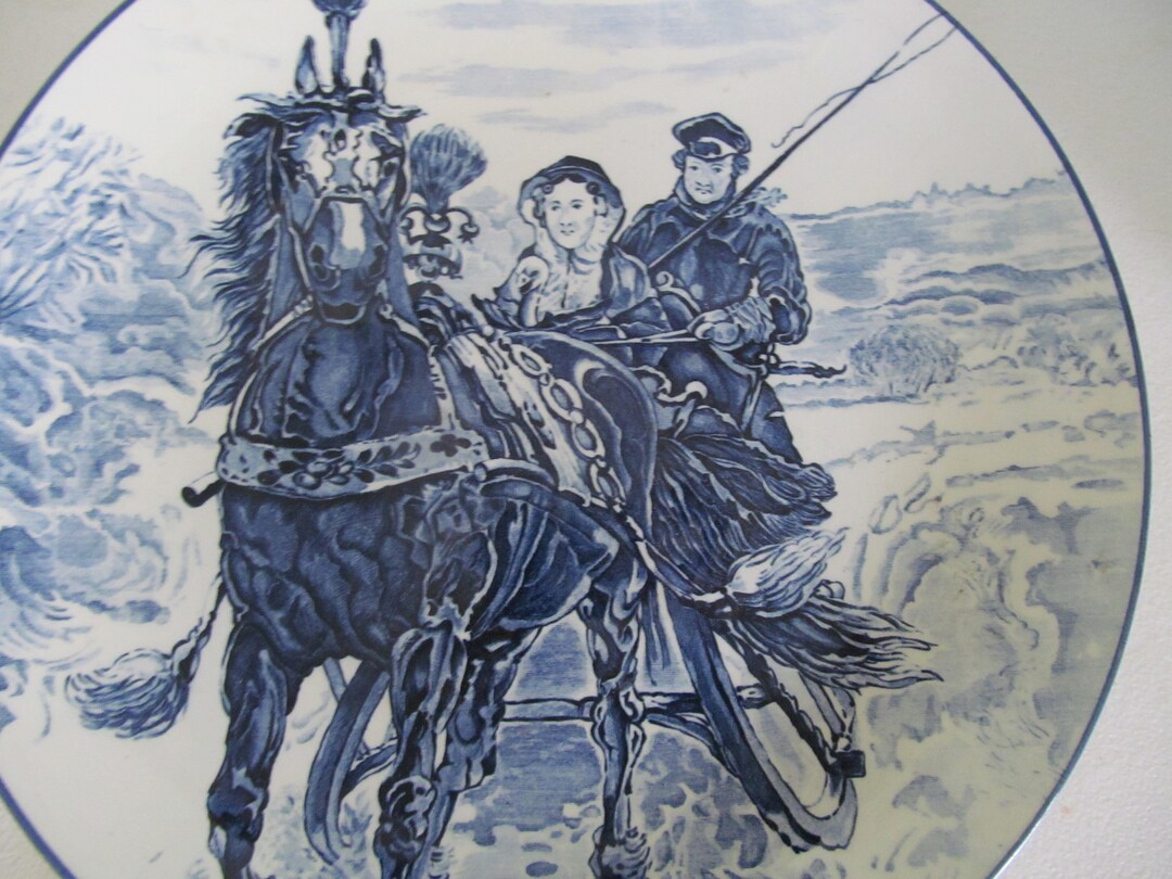 Delft Blue Charger Plate Germany Delft Blue China Plate Sky Blue Delft ...