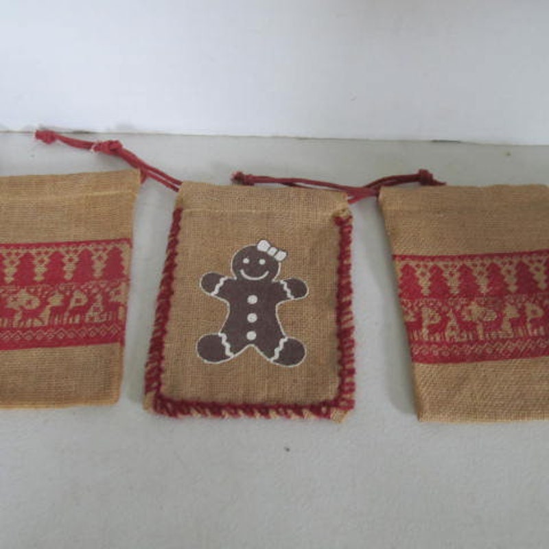Primitive Burlap Bag - Etsy