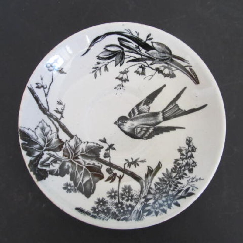 Antique Bird Plate - Etsy
