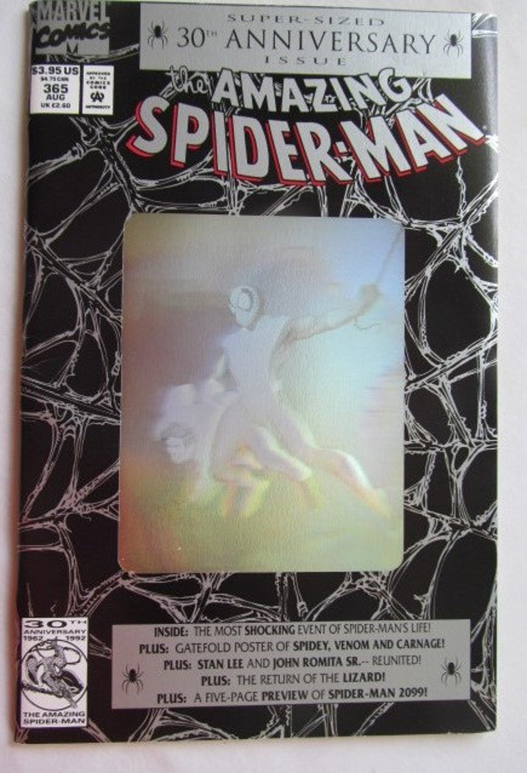 Marvel Comics Spiderman Comic Book 30th Anniversary Spiderman Marvel ...