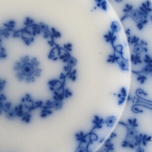 Rare Flow Blue the Holland Pattern Alfred Meakin Flow Blue China Plate ...