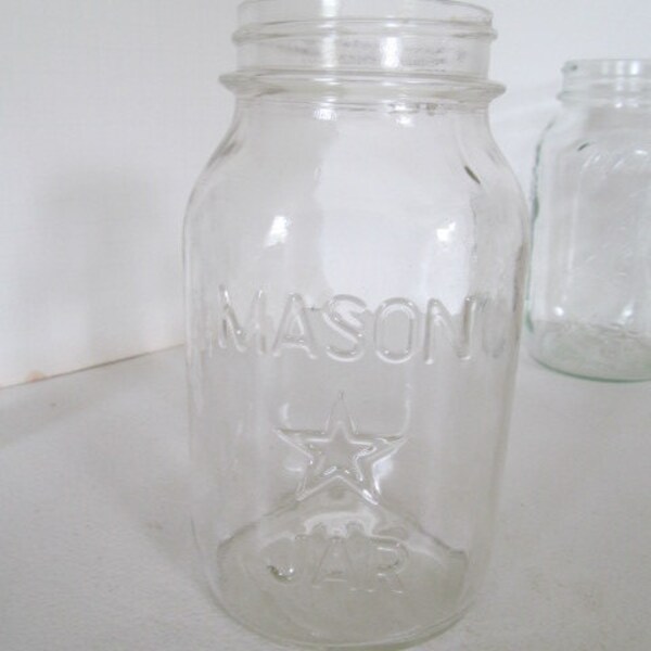 Primitive Mason Jars - Etsy