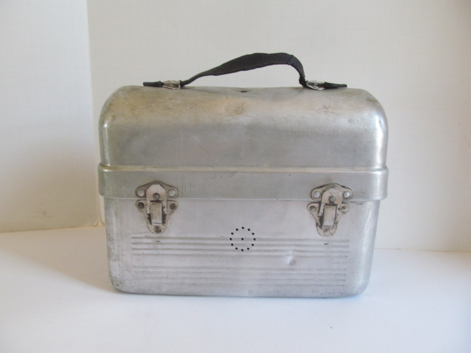 Dome Top Lunch Box Lunch Box Metal Lunch Pail Aluminum Sanit Non Rust ...