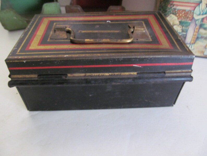 Tin Coin Bank Savings Bank Vintage Tin Bank Money Bank Coin | Etsy