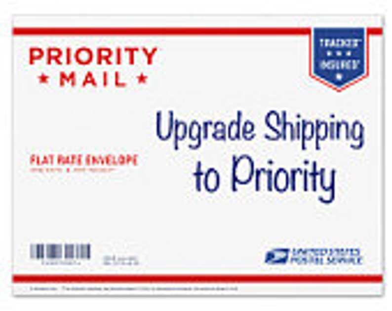 Shipping up Grade Priority Shipping 2 to 3 Days USPS Priority - Etsy
