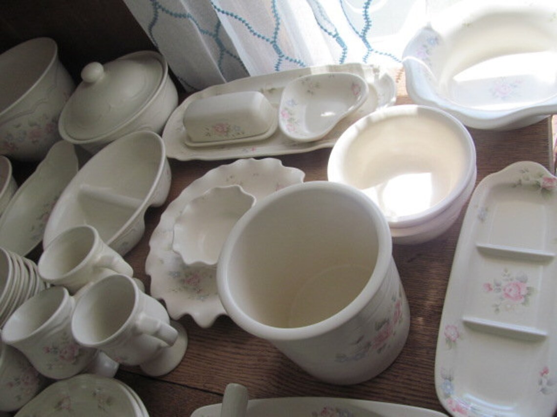 Pfaltzgraff Tea Rose Pattern Covered Casserole Dish Casserole | Etsy