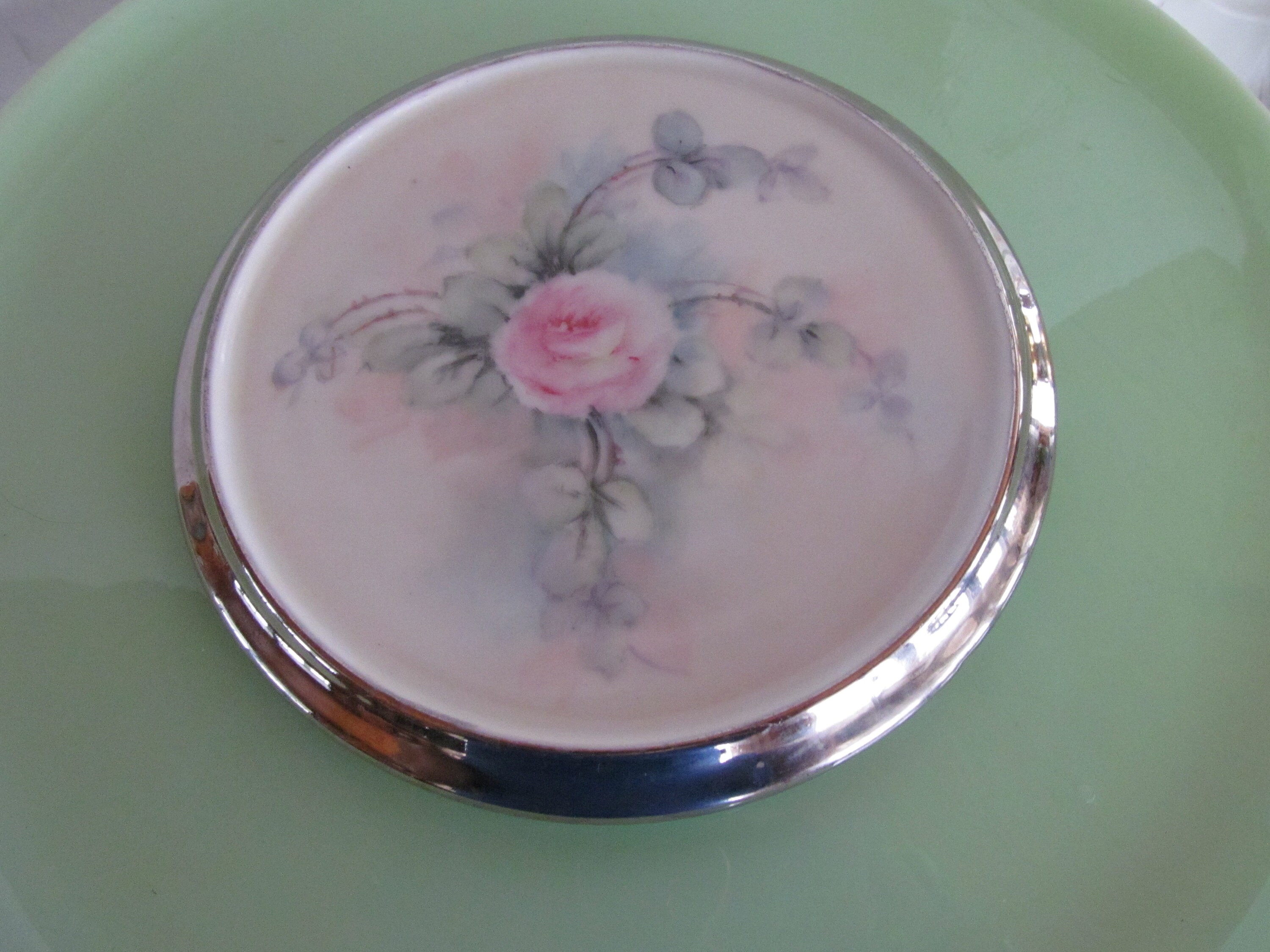 Pastel Hand Painted Tea Tile M Z Austria Antique Tea Tile - Etsy Ireland