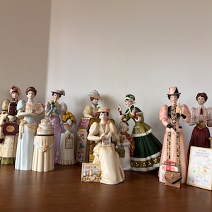 Mrs Albee 1978 1982 1983 1984 1987 1988 Figurines Avon Victorian Lady ...