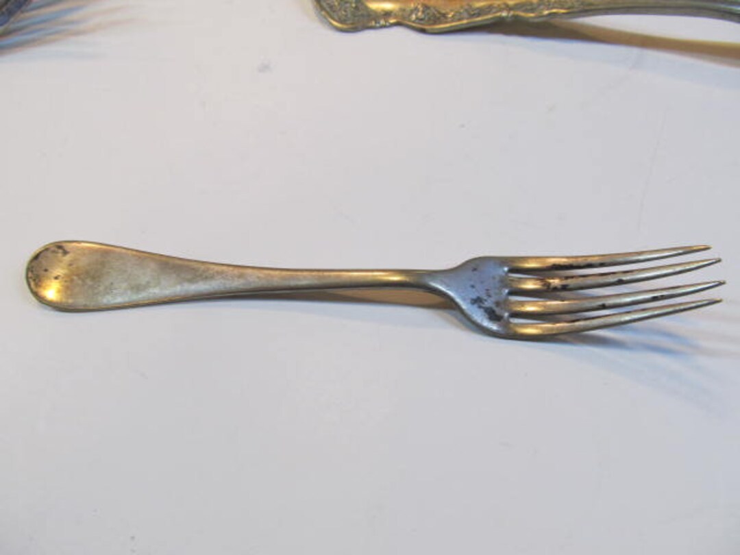 Simeon L & George H Rogers Company A1 Silver Forks Appetizer Utensils ...