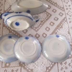 Lorne Grindley Flow Blue Replacement China Serving Platter Shamrock ...
