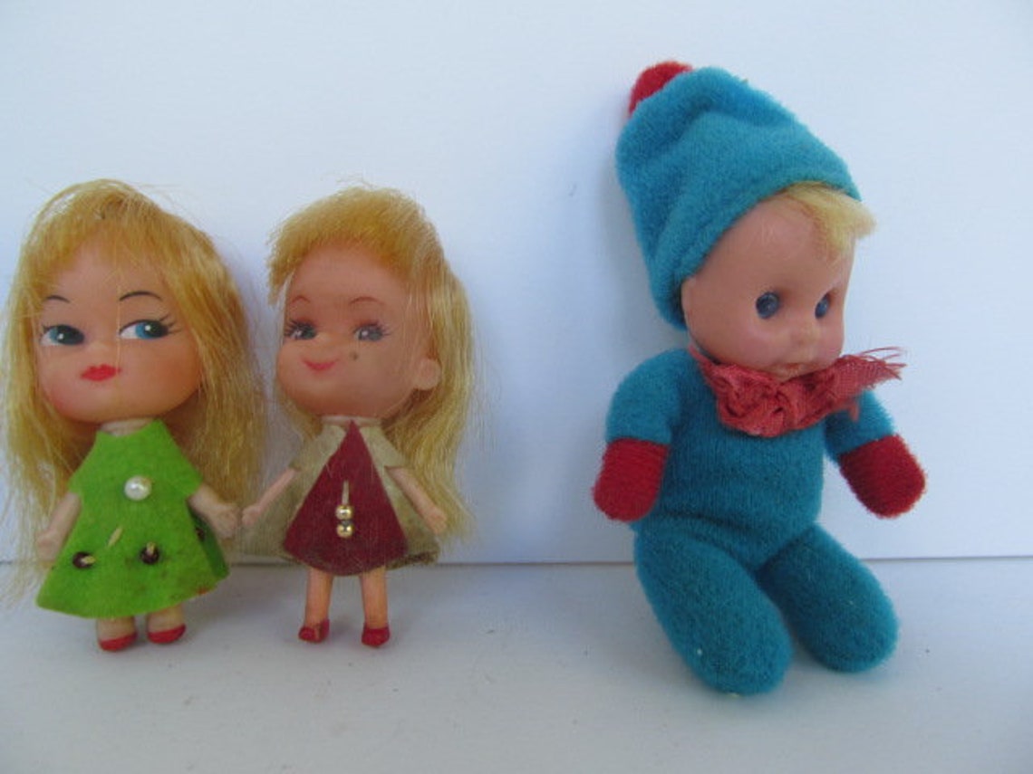 Liddle Kiddles Kologne Dolls 1960s Dolls With Blue Eye Dolls - Etsy