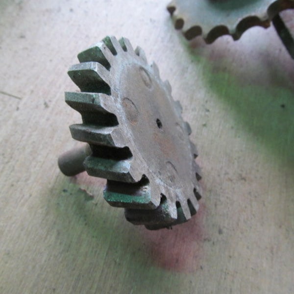 Rusty Gear - Etsy