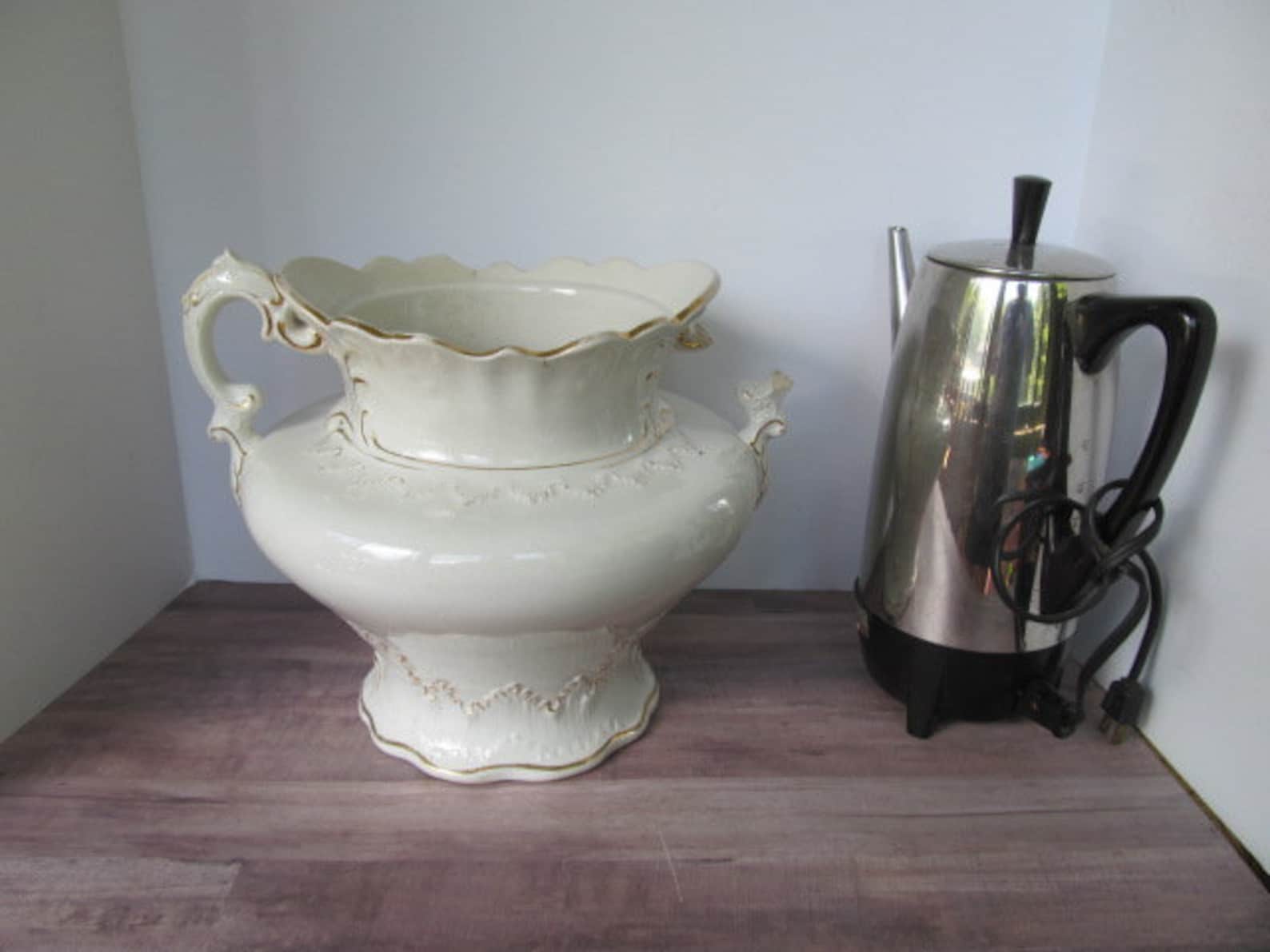 Slop Bucket Wheeling Pottery Chamber Pot Antique Chamber Pot - Etsy