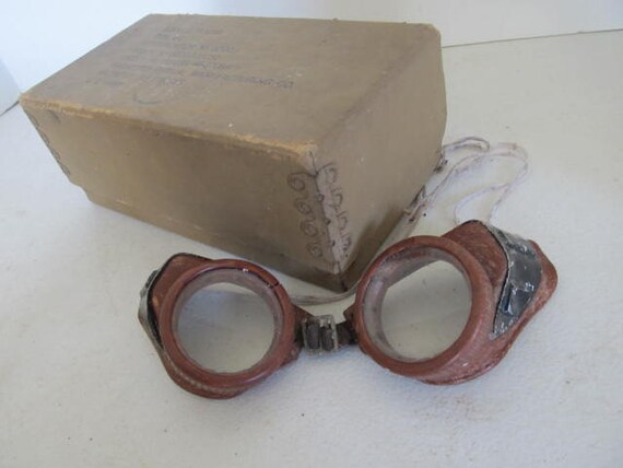 US Air Force Flying Goggles Military US Army Army Mem… - Gem