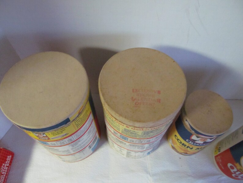 Farmhouse Table Old Fashioned Quaker Oats Display Cardboard - Etsy