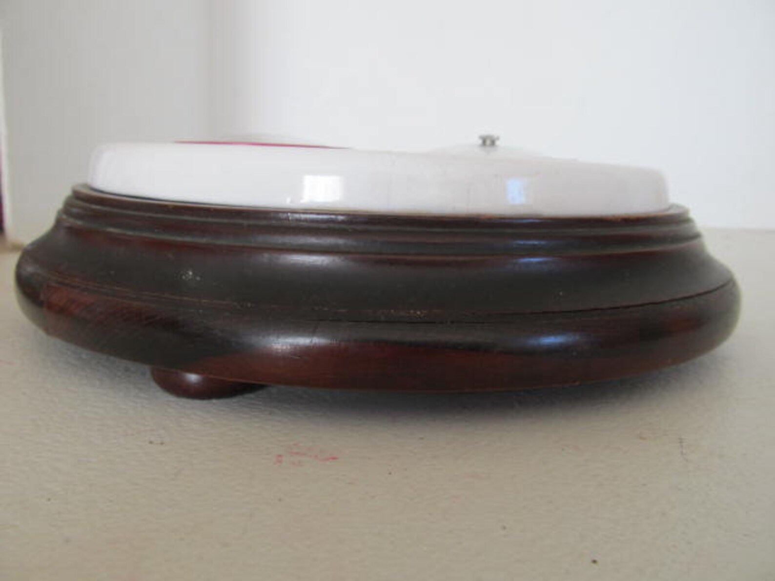 Porcelain Table Top Thermometer Weather Barometer Office Desk - Etsy