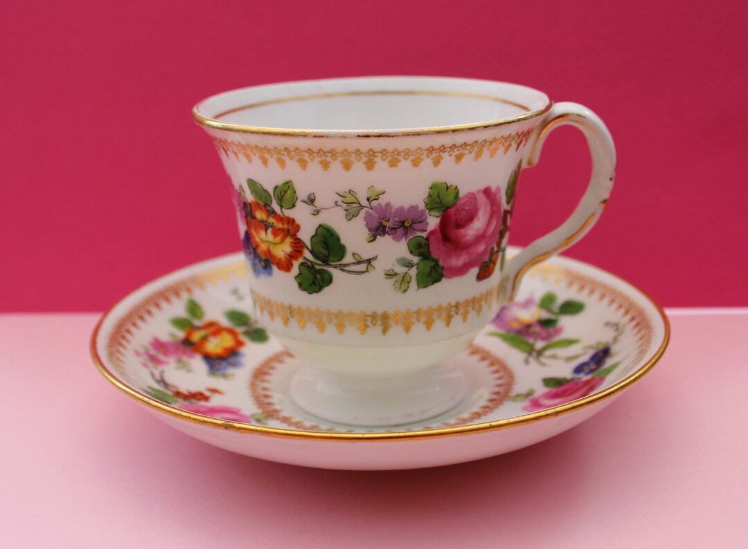 Vintage Charming Hammersley Cup, Saucer& Plate/trio/ Longton Made in ...