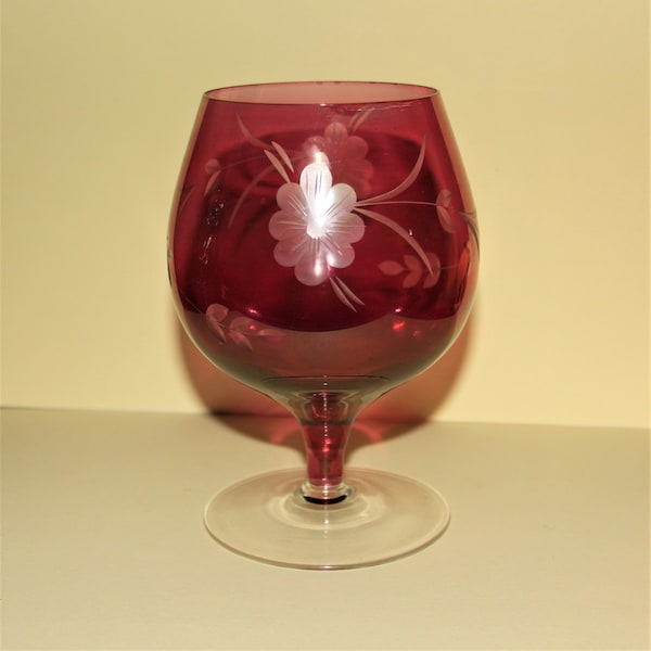 Cranberry Glass - Etsy
