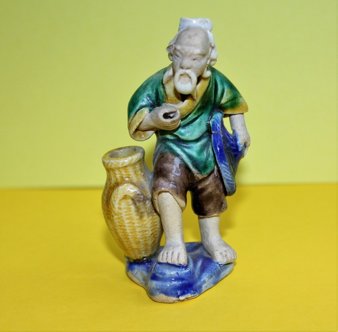Vintage Chinese Mud-man/collectable - Etsy