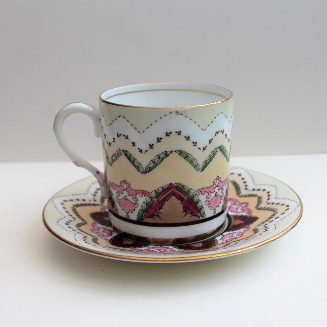 Rare Vintage Adderley Ware Bone China Demitasse Cup and Saucer/coffee ...