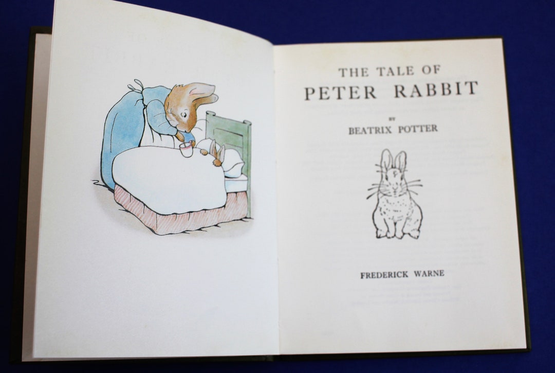 Beatrix Potter Collectible the Tale of Peter Rabbit Book - Etsy