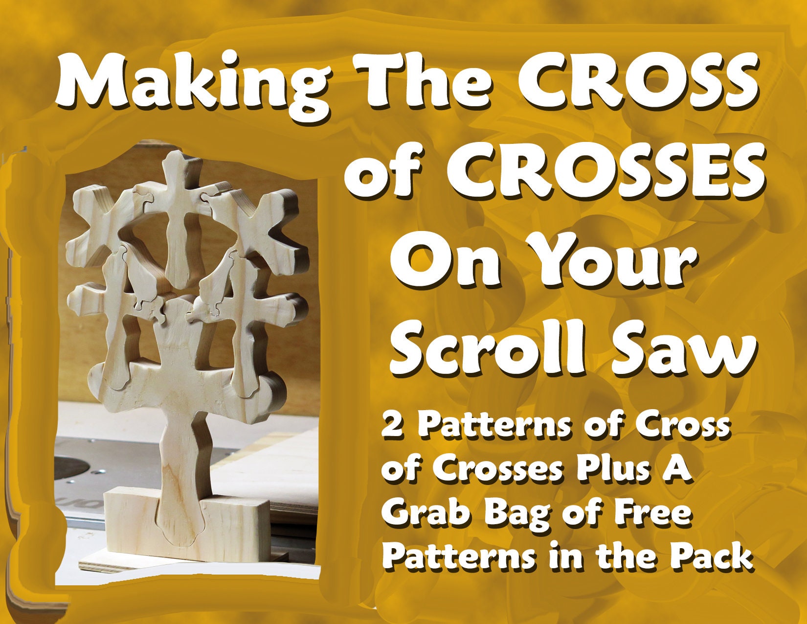 Making the Cross of Crosses on Your Scrollsaw Ebook Plus - Etsy