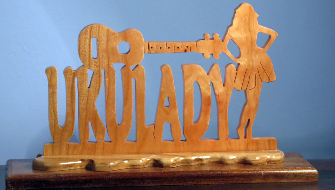 Ukulady Hand Cut Wood Table Sign - Etsy