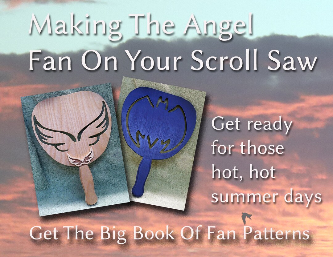 20 Scroll Saw Fan Patterns -- Making the Angel - Etsy