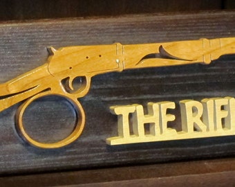 Rifle Wall Plaque - Etsy