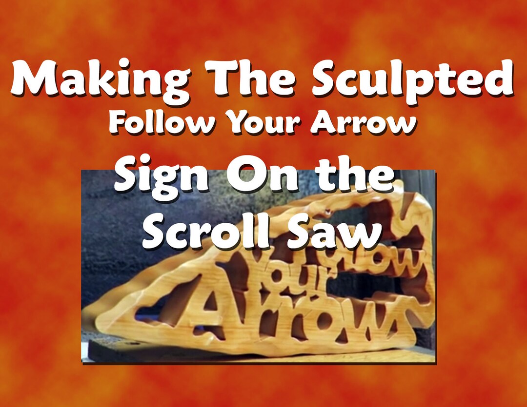 Making A Sculpted Arrow Sign Pattern Ebook - Etsy